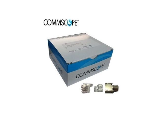 AMP Commscope Connector RJ45 Cat5 RJ-45 Cat.5e Original - Pasang ...